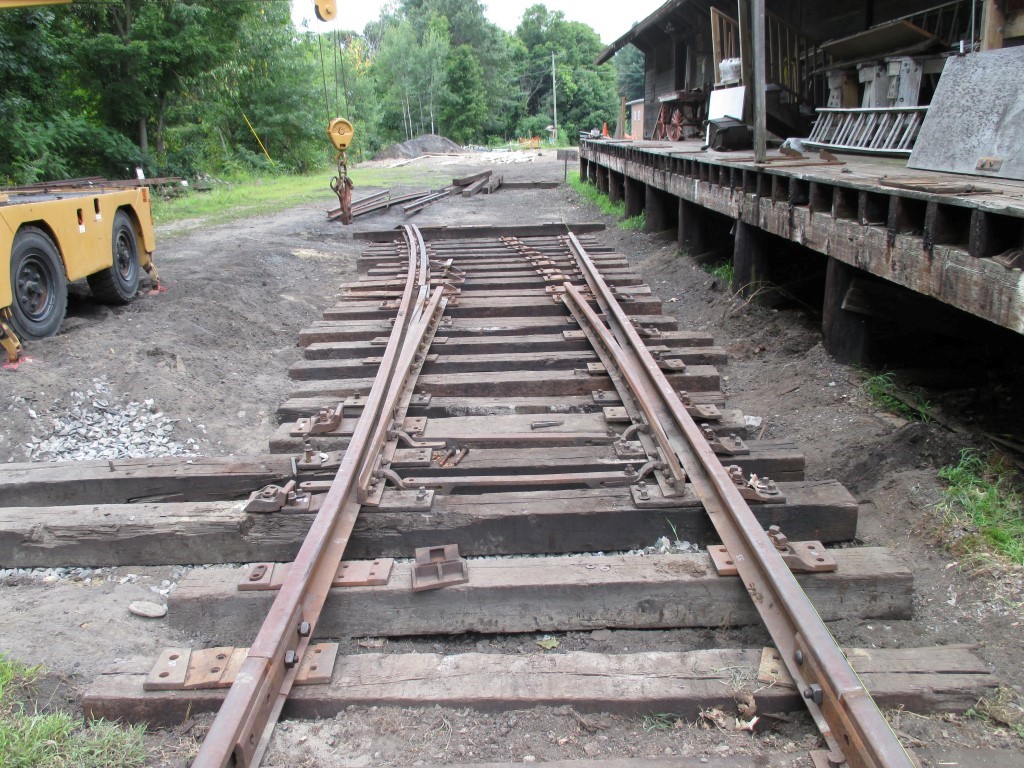 House Track Extension - Shelburne Falls Trolley Museum