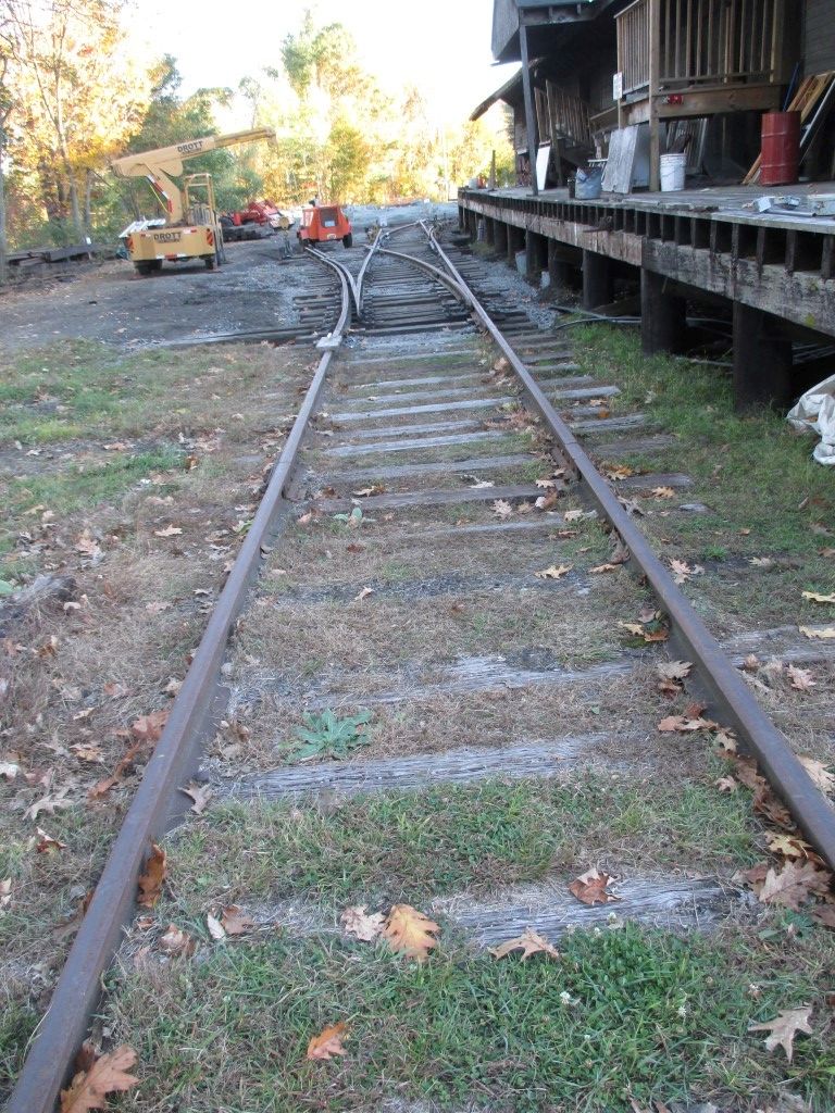 House Track Extension - Shelburne Falls Trolley Museum