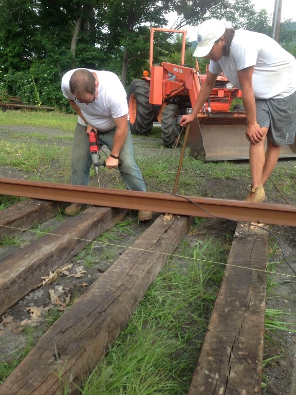 House Track Extension - Shelburne Falls Trolley Museum