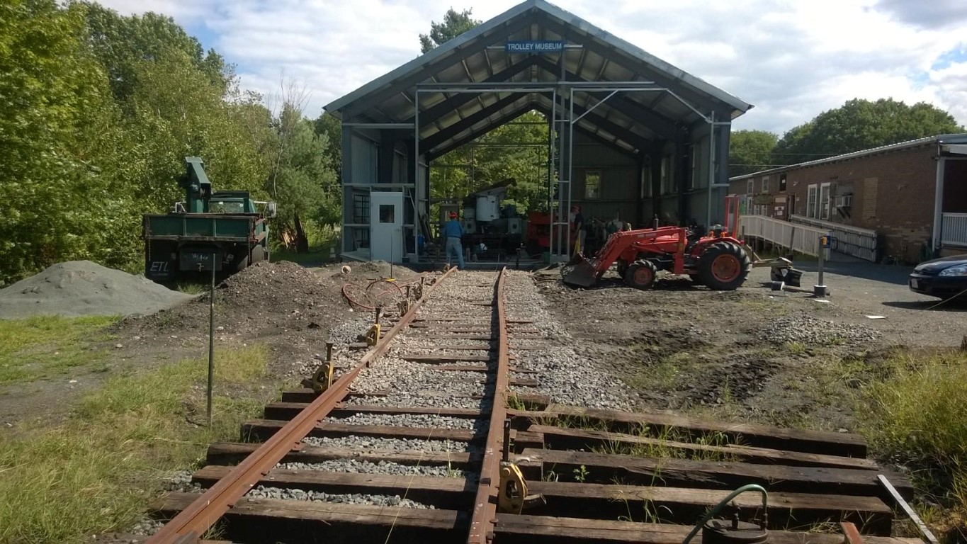 House Track Extension - Shelburne Falls Trolley Museum