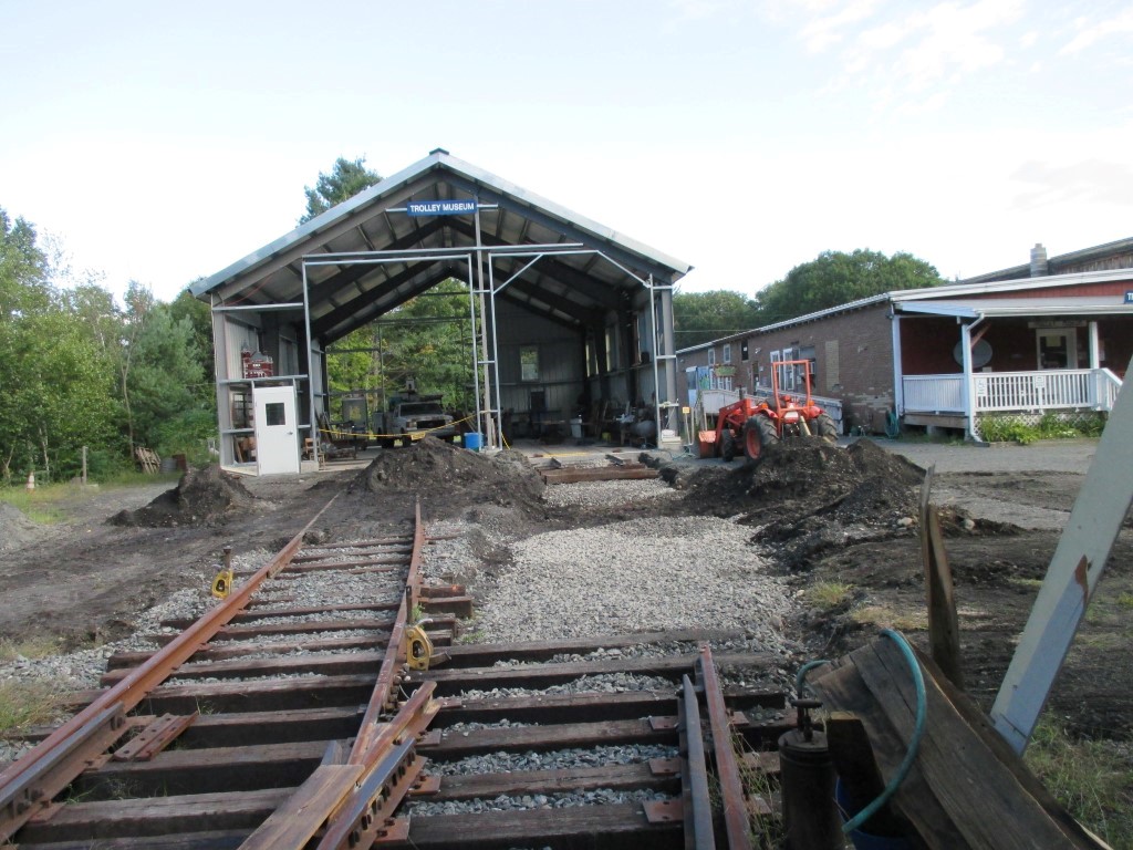 House Track Extension - Shelburne Falls Trolley Museum