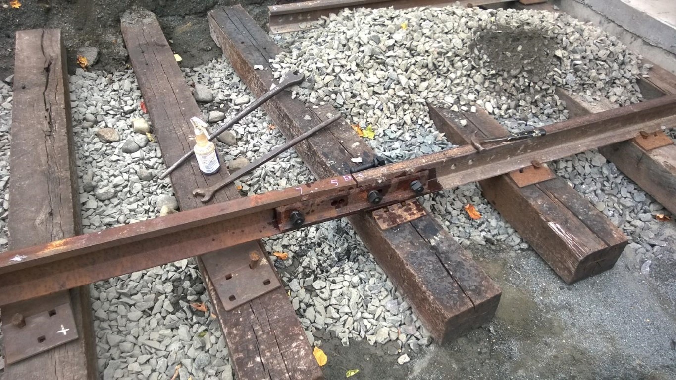 House Track Extension - Shelburne Falls Trolley Museum