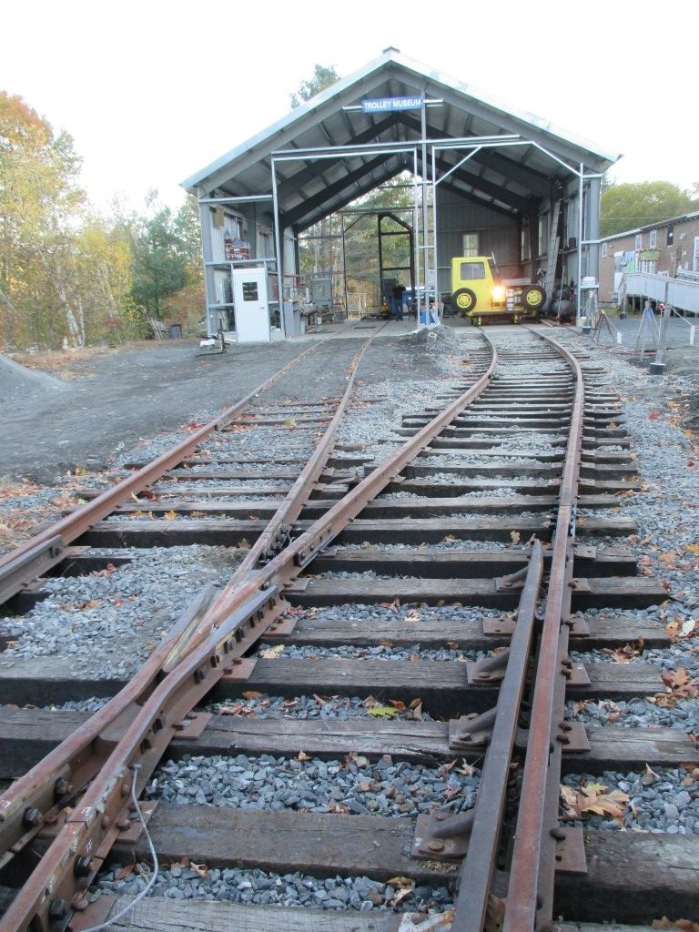House Track Extension - Shelburne Falls Trolley Museum